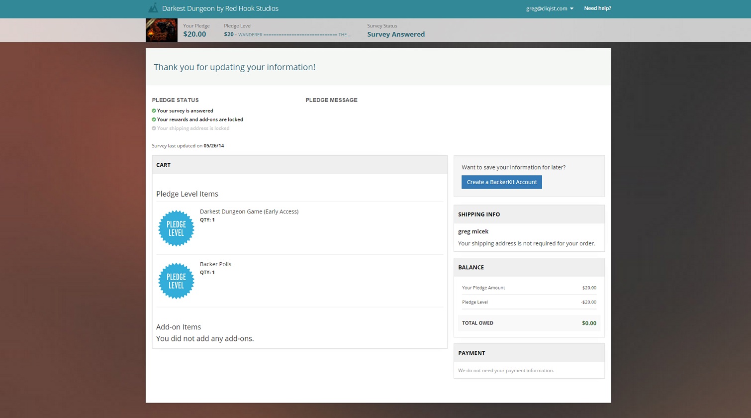Crowdfunding Reward Fulfillment With BackerKit - Cliqist