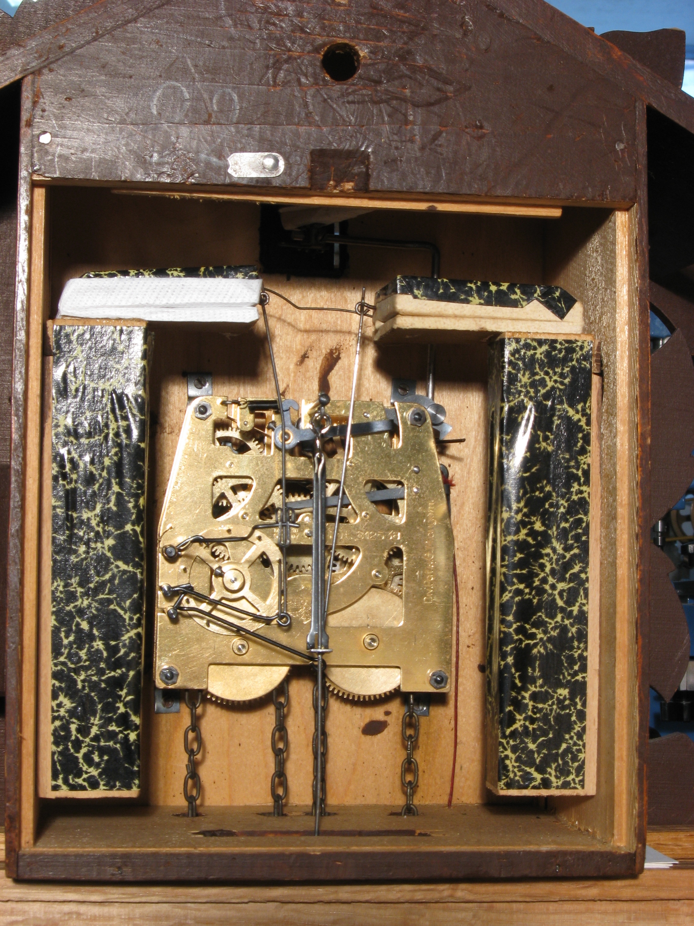 1950’s Regula Cuckoo Clock Movement – ClockInfo.com