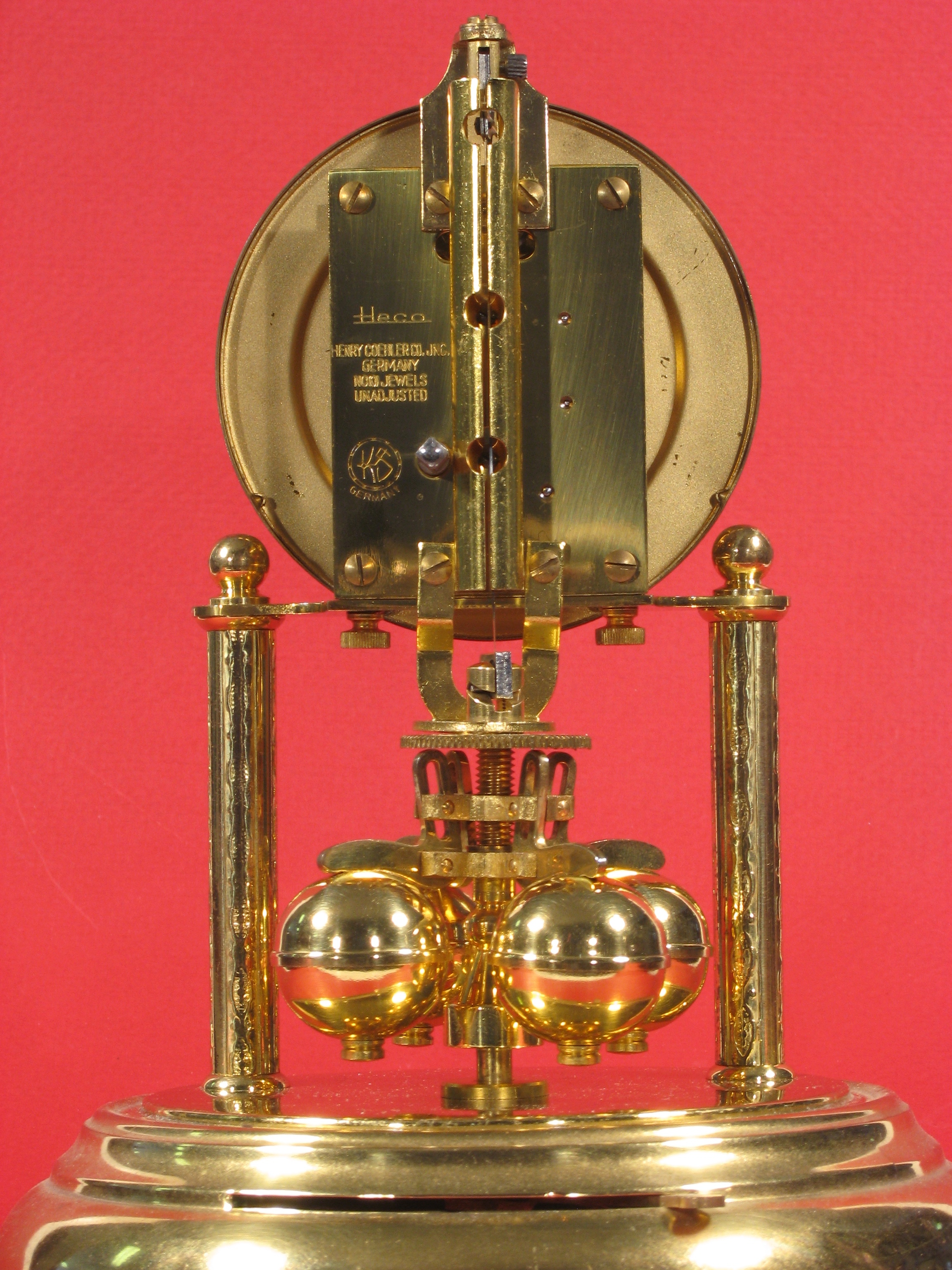 Heco Miniature 400 Day Clock (Made by Kern) – ClockInfo.com