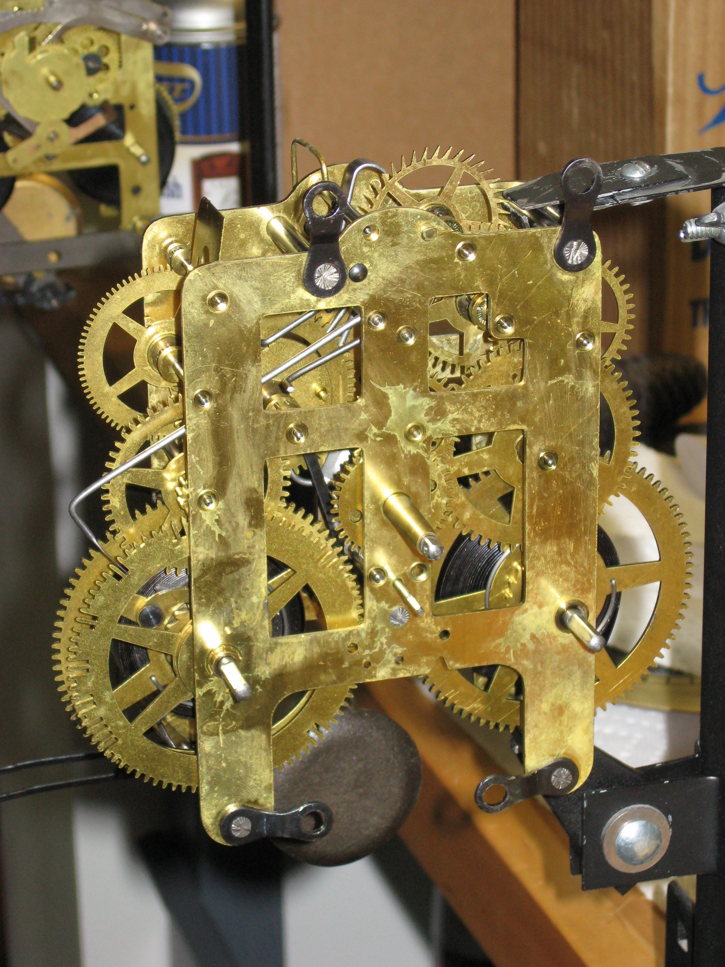 Two Seth Thomas “Plymouth” Tambour Mantel Clocks, 1938 and 1940 ...