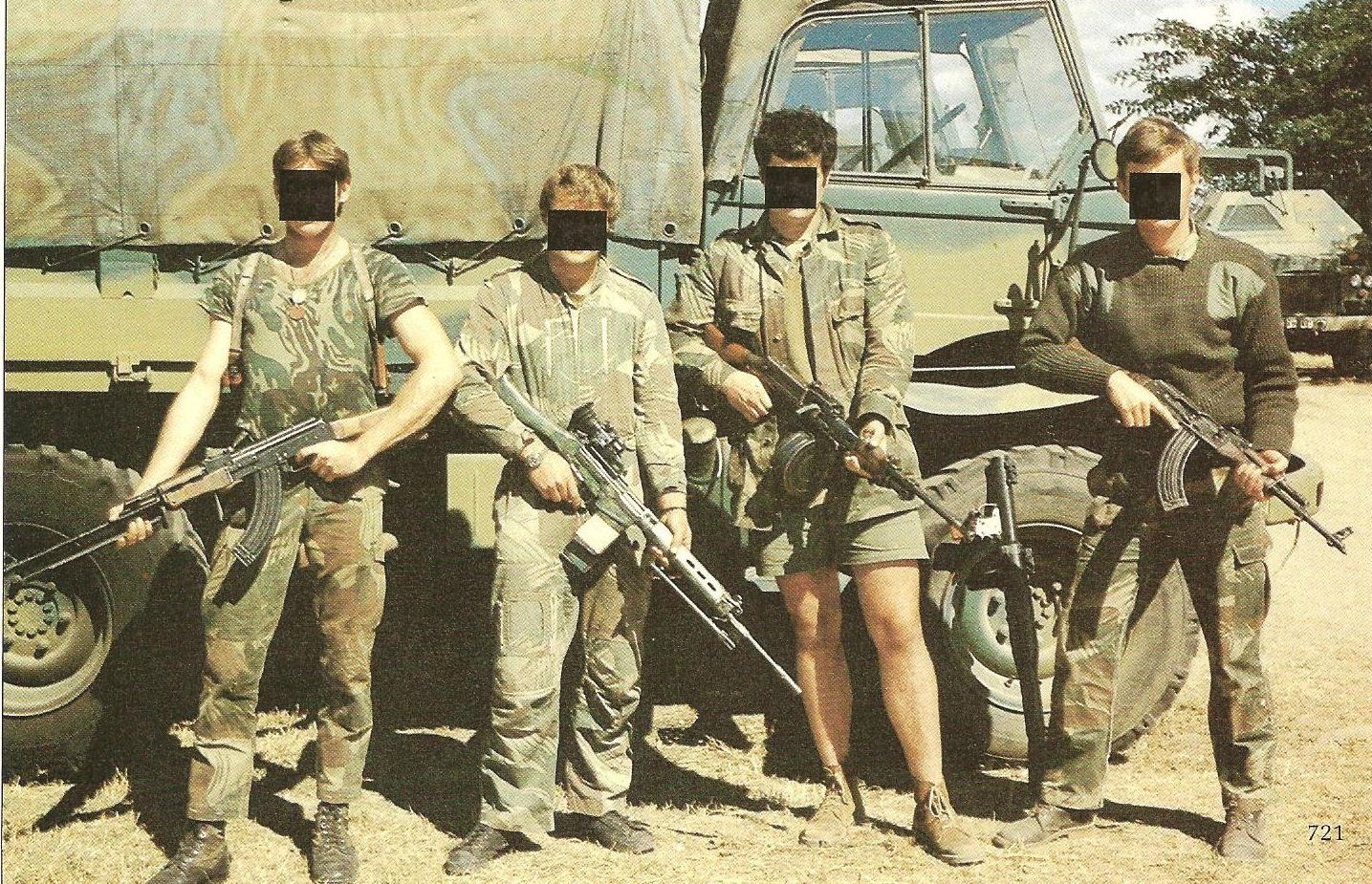 Rhodesian Light Infantry 28mm : r/modelmakers
