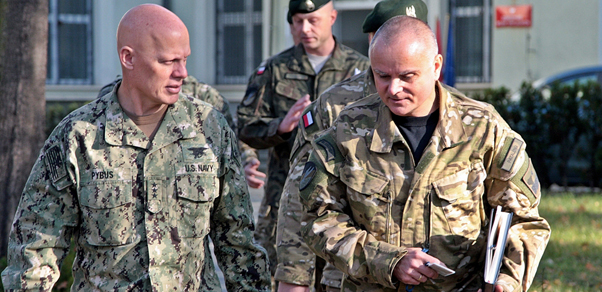 Admiral (SEAL) Pybus, NATO SOF Commander, visits POLSOF Command | SOFREP