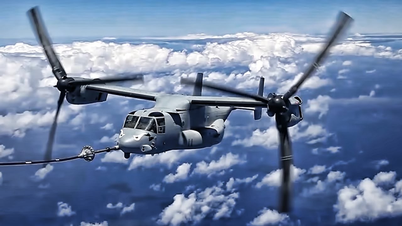 Watch: V-22 Osprey Mid-air refueling! Must watch video! | SOFREP