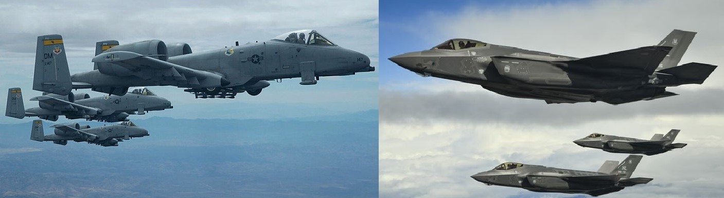 US Air Force begins long touted F-35 vs A-10 showdown without ...