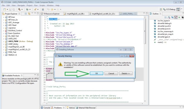 Eclipse Doxygen Installation also Code Composer Studio v5.x