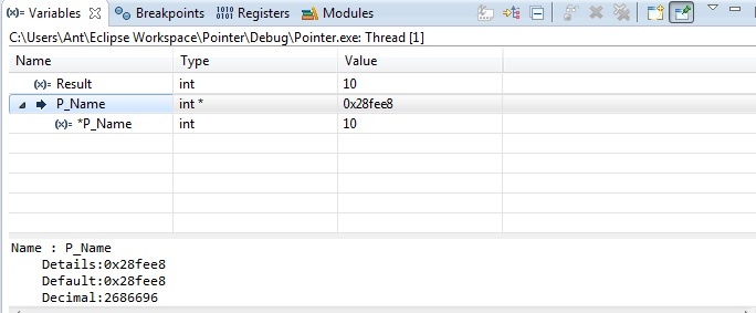 C programming pointers basic tutorial with examples