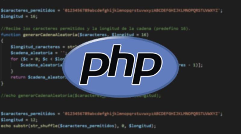 PHP – Códigos de Programación