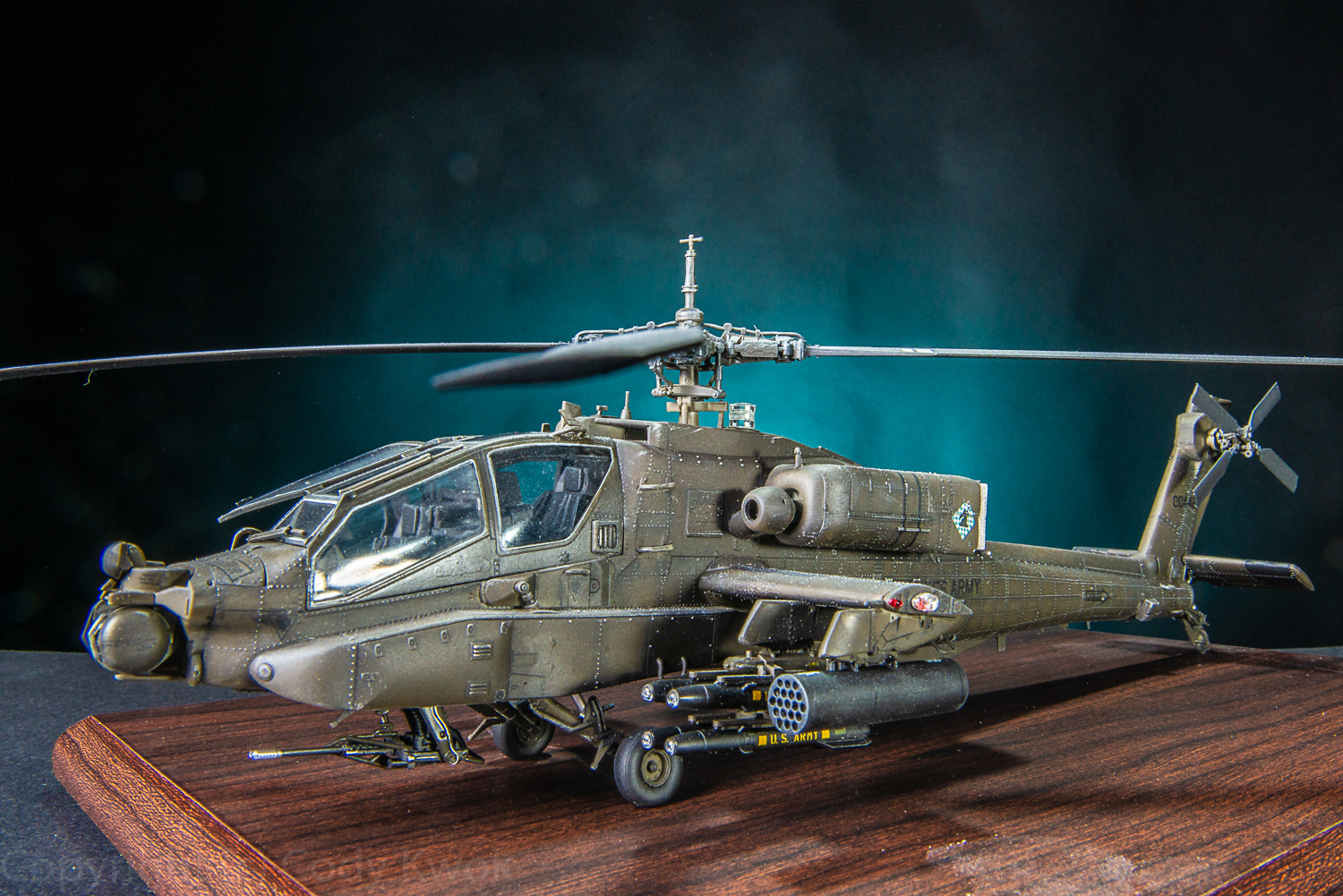Hasegawa 1/48 AH-64A Apache – Cod T Modeling