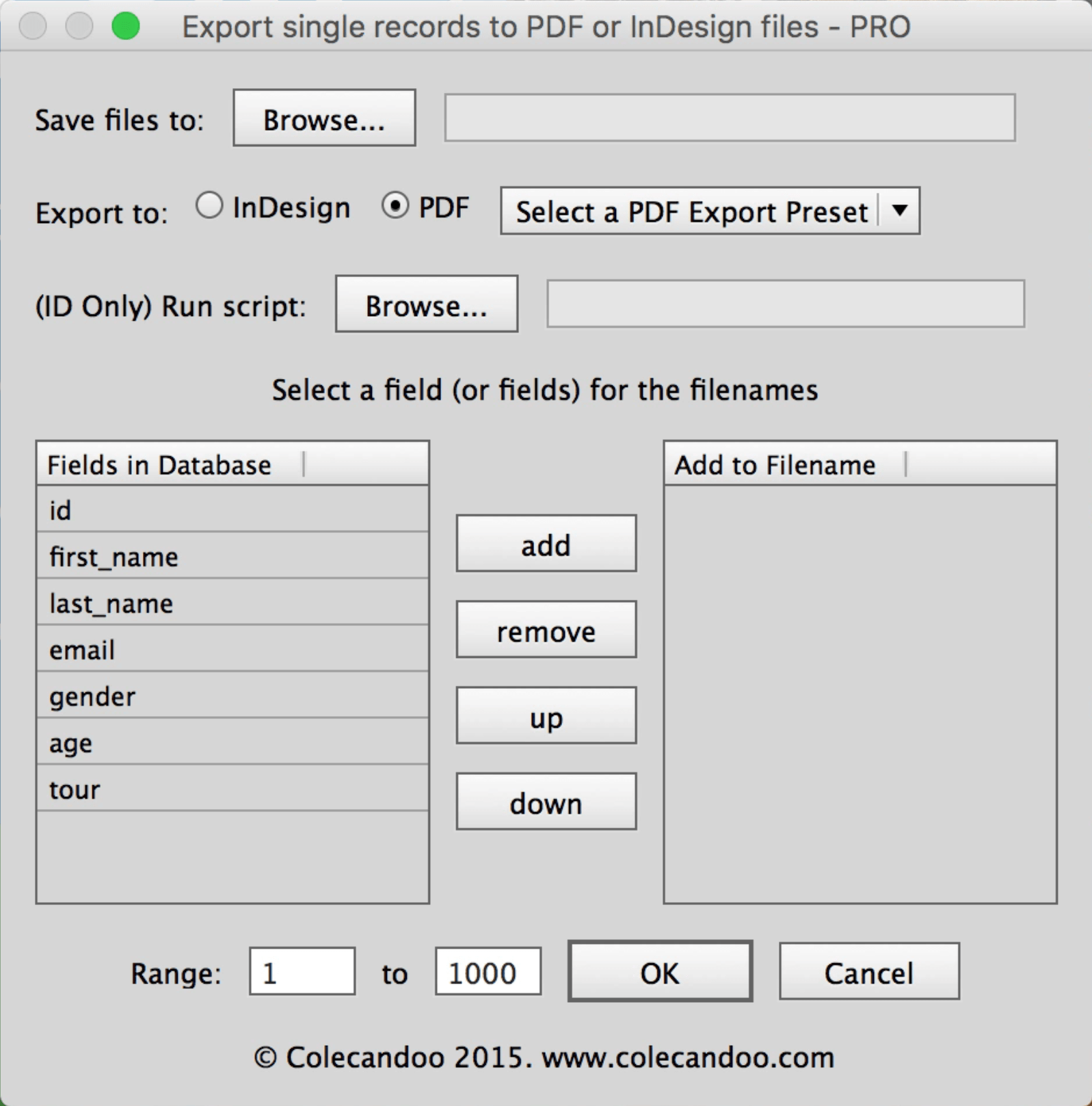 Data Merge to Uniquely-Named INTERACTIVE PDFs | Colecandoo!