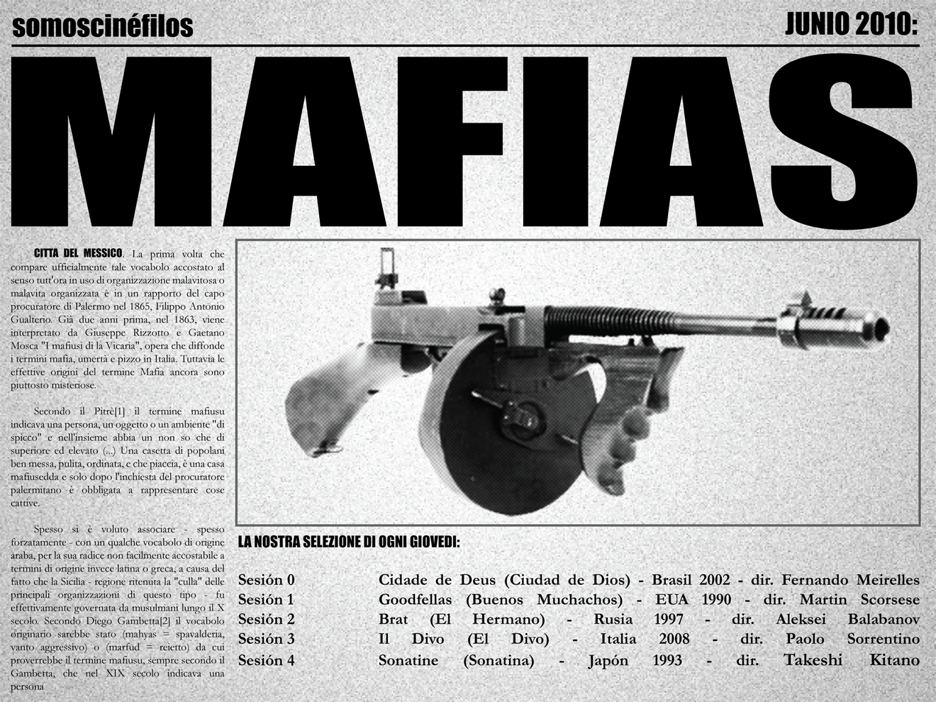 Las mafias se toman la ciudad. Bogotá.