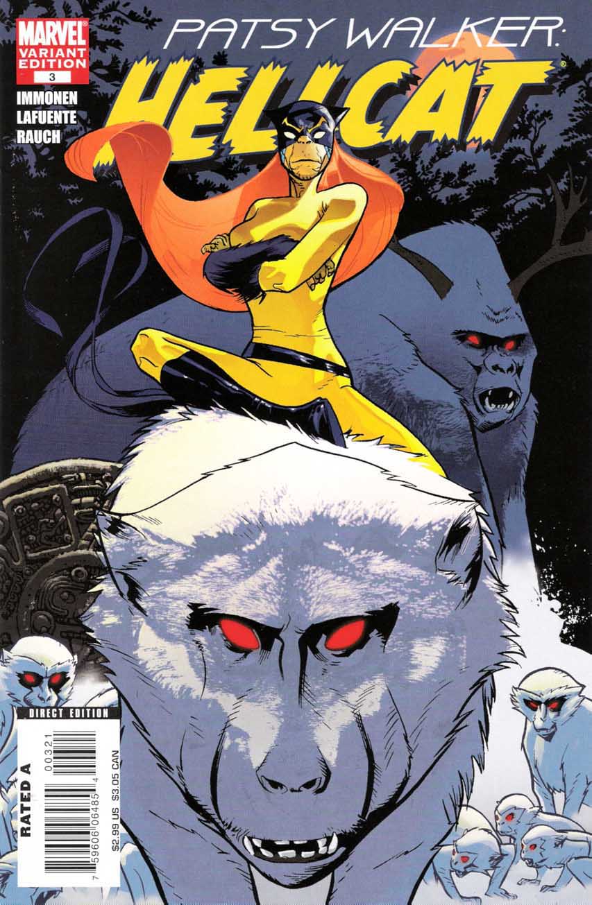 Patsy Walker: Hellcat #3 1:10 Variant – December 2008 | CBSI Comics