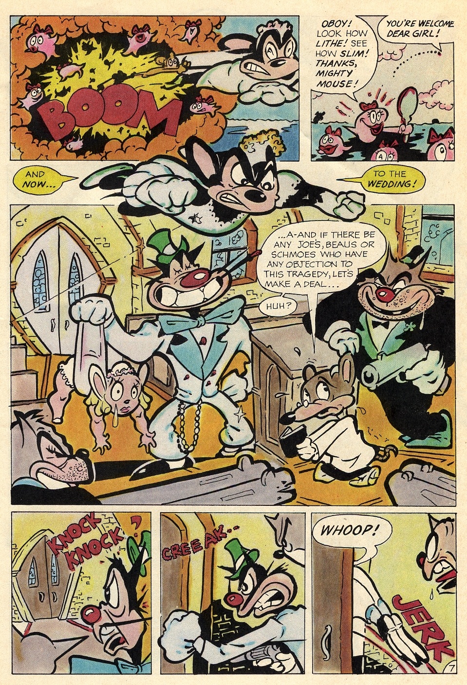 Mighty Mouse: Spotlight Comics 1987 > Milton Knight