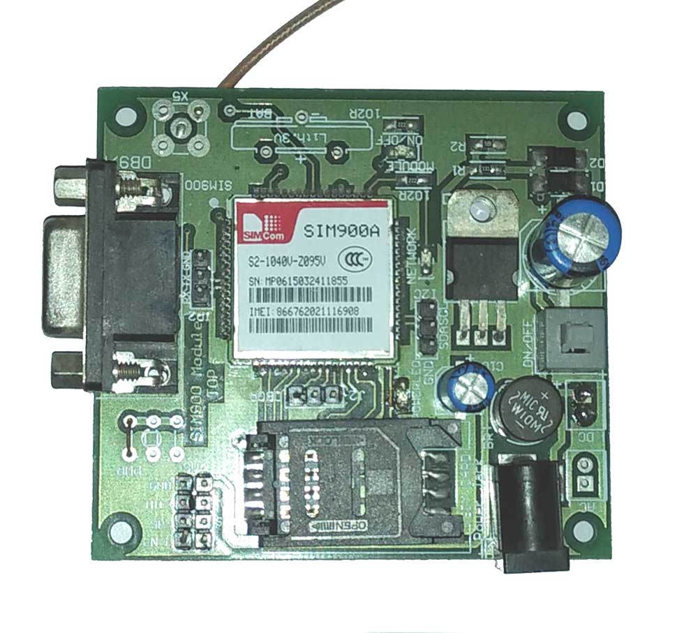 Gsm Module Sim900a Circuit Diagram - Circuit Diagram