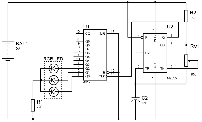 Rgb Led Circuit Diagram