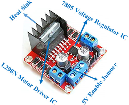L298n Module Circuit Diagram
