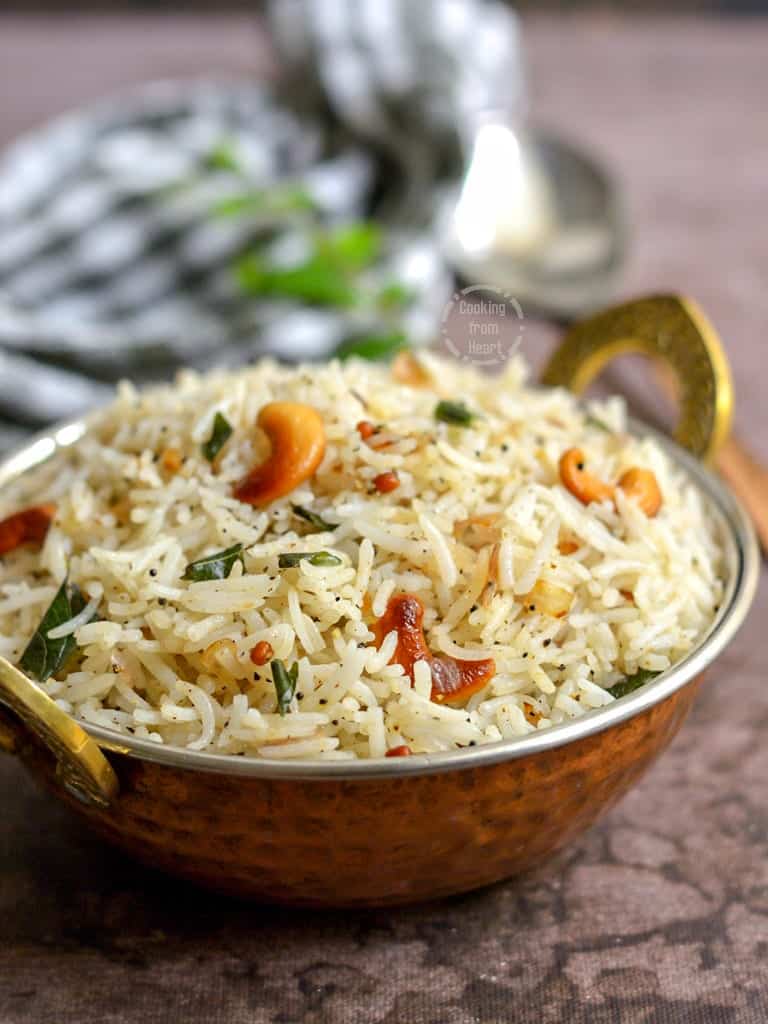 Pepper Rice | Milagu Sadam - Cooking From Heart