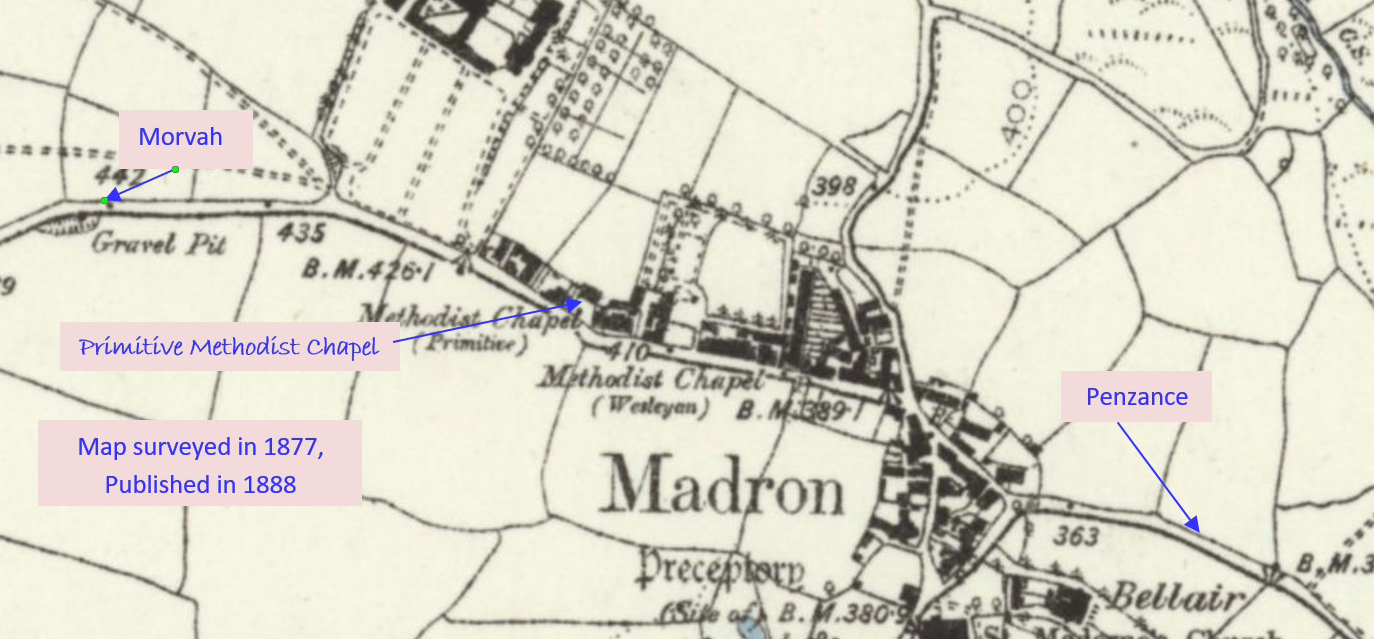 Mapping Methodism – Madron Primitive Chapel – Cornish Story