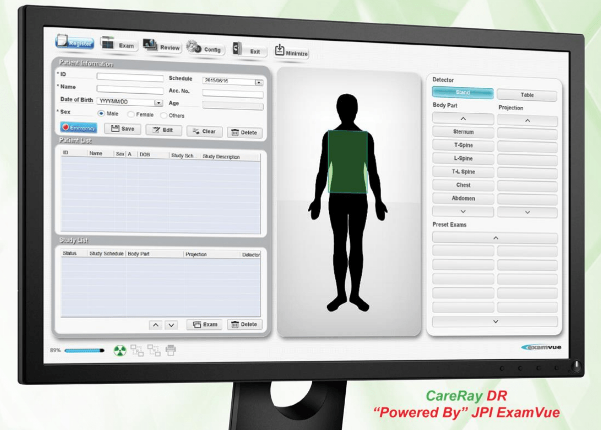 JPI ExamVue DR | Advanced Medical X-ray