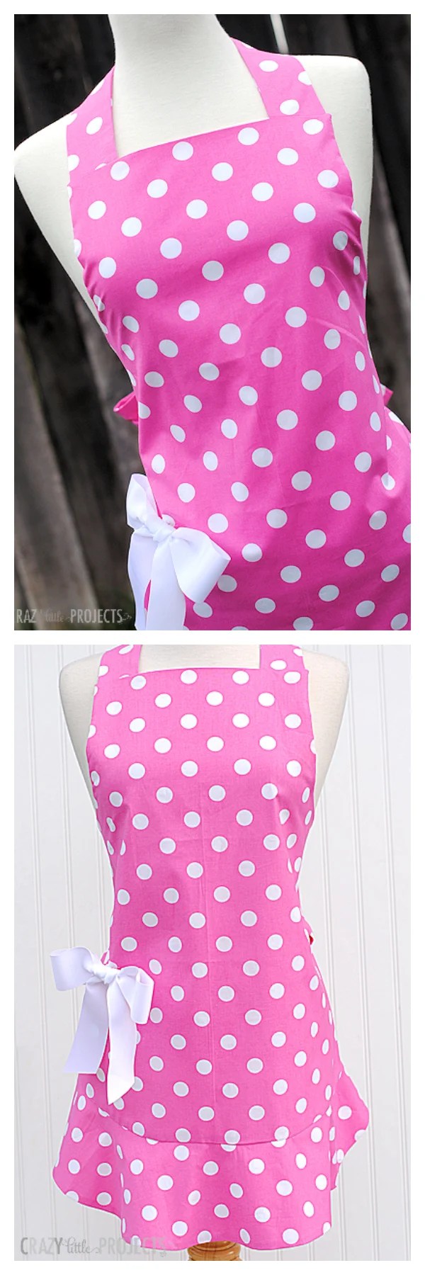 Cute & Easy Apron Pattern - Crazy Little Projects