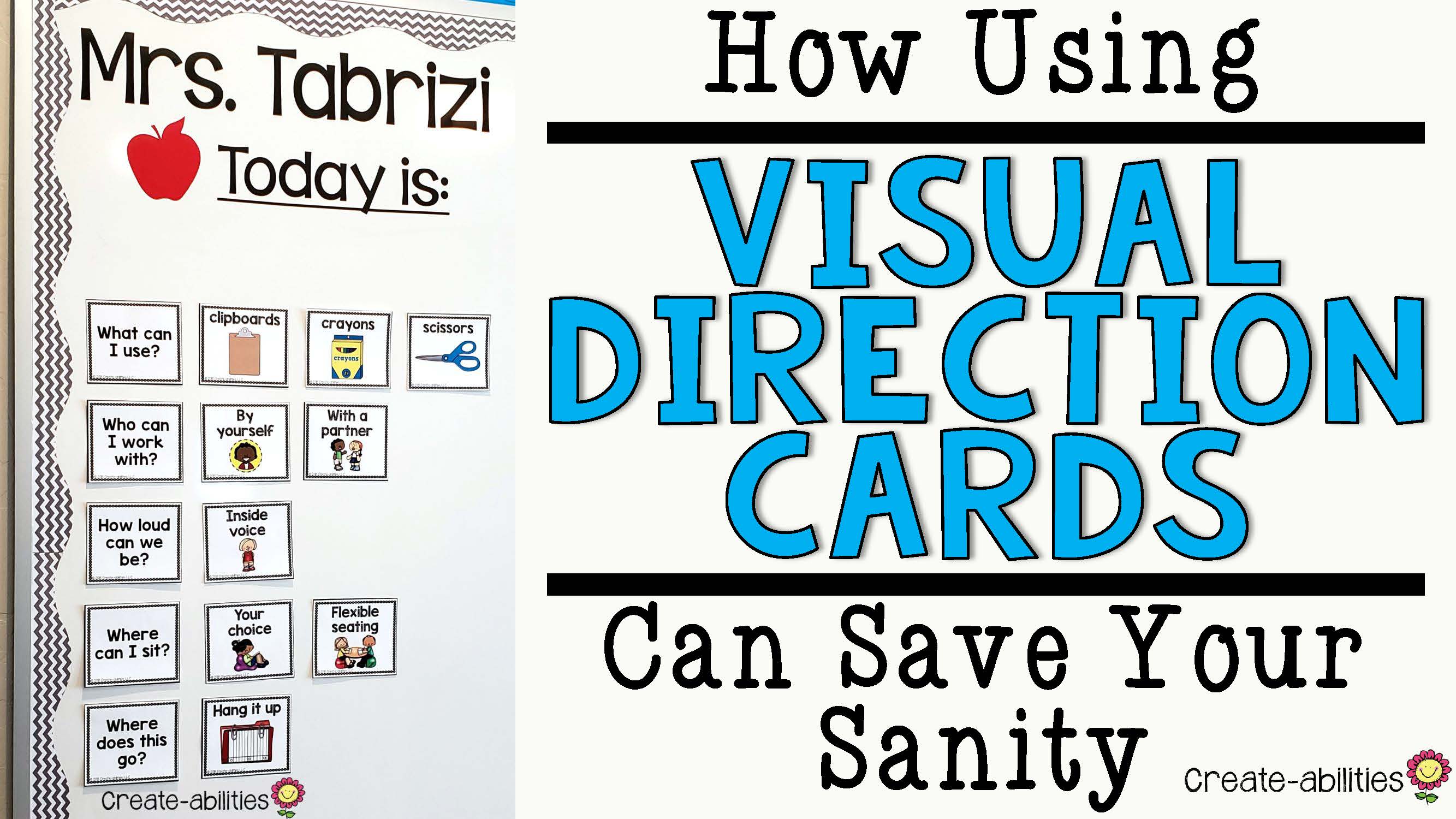 How Using Visual Direction Cards Can Save Your Sanity - Create-Abilities