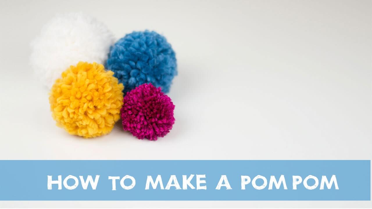 Let's Learn How To Make A Pom-Pom | Croby Patterns