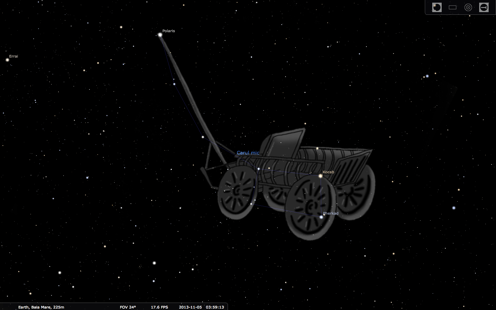 CARUL MIC – URSA MICĂ – Constelatii Romanesti Traditionale