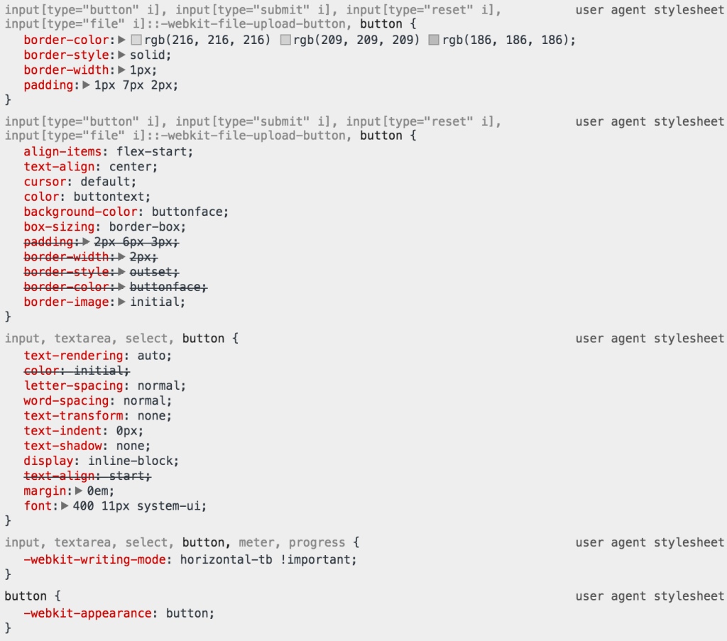 Overriding Default Button Styles | CSS-Tricks