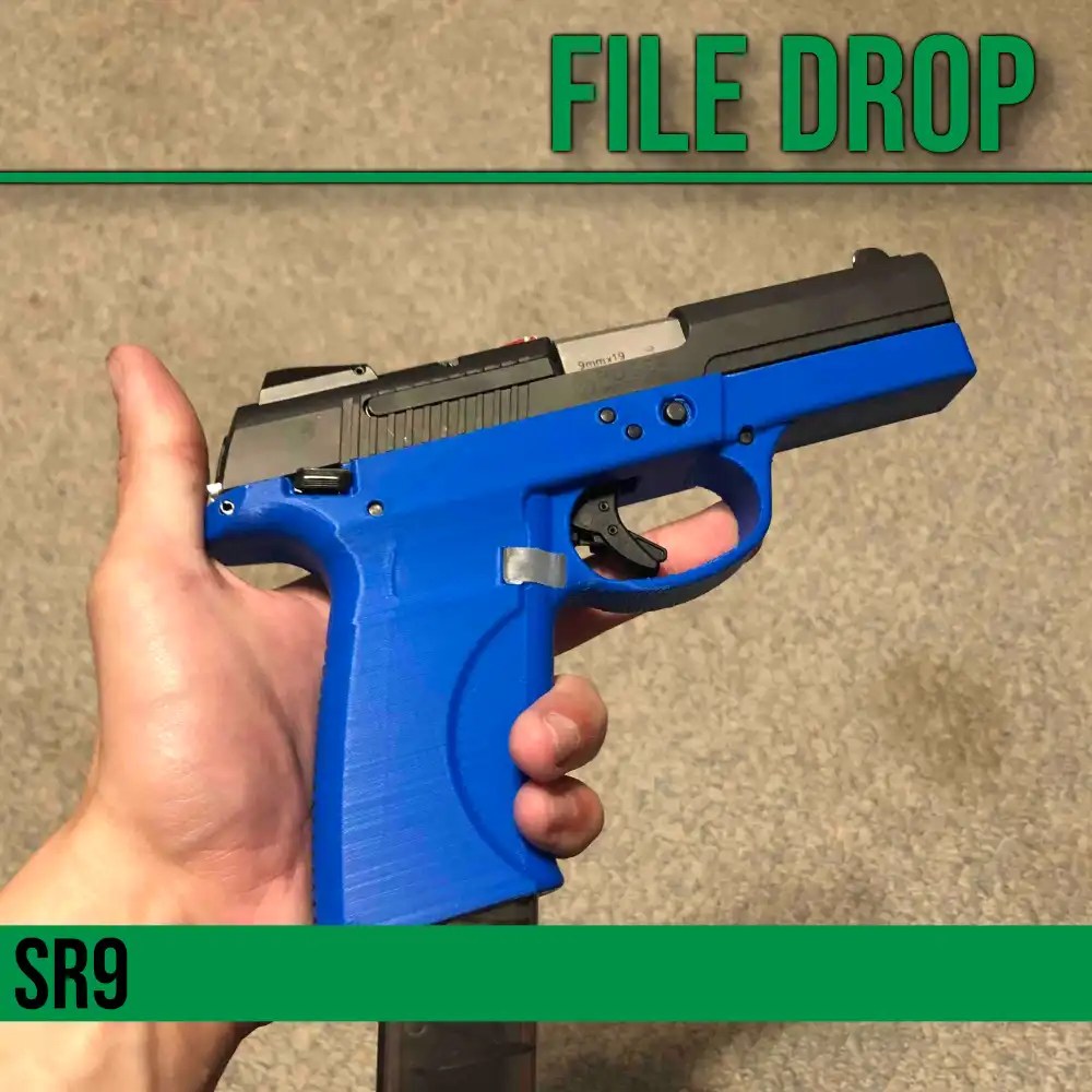 File Drop: Freeman’s SR9 – 3d Printable SR9 Frame » CTRL+Pew