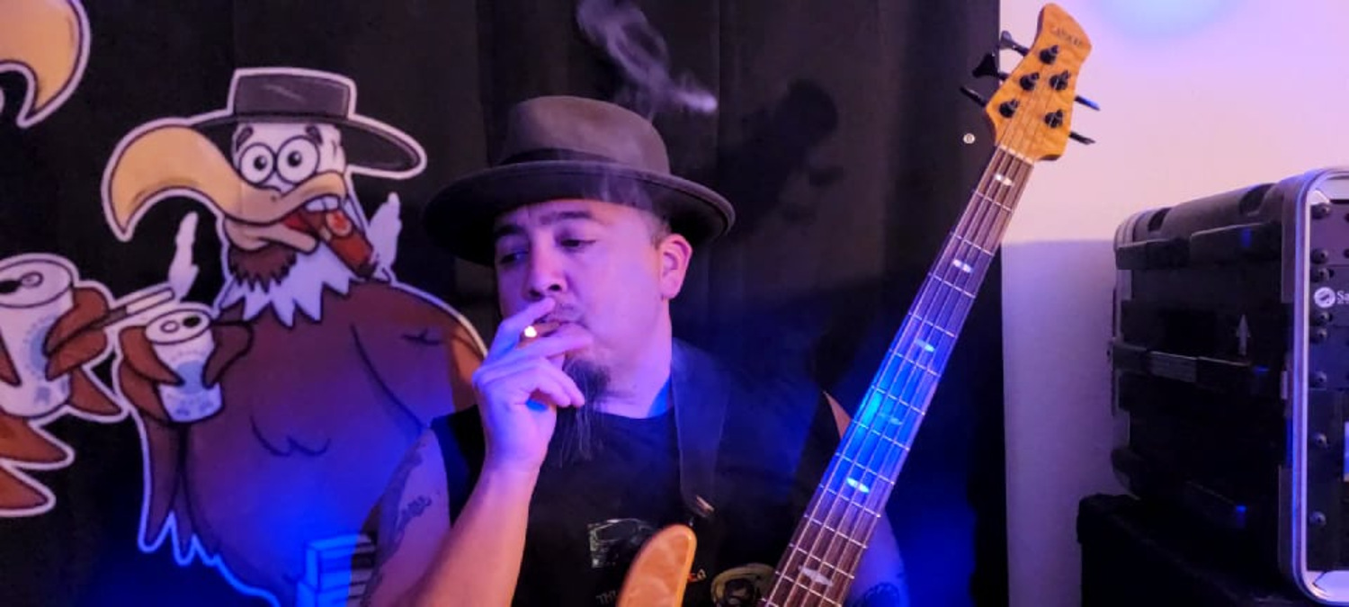 The Lucky 13: Spade Ferrer, Bassist for the Ill Eagles, Performing at ...