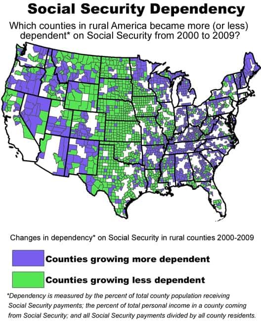 The Economic Impact of Social Security | The Daily Yonder