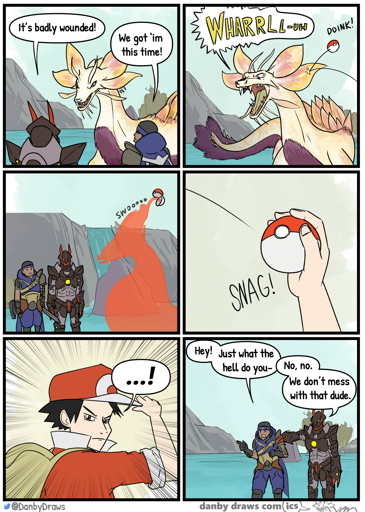 Monster Hunter Surprise - Danby Draws Comics