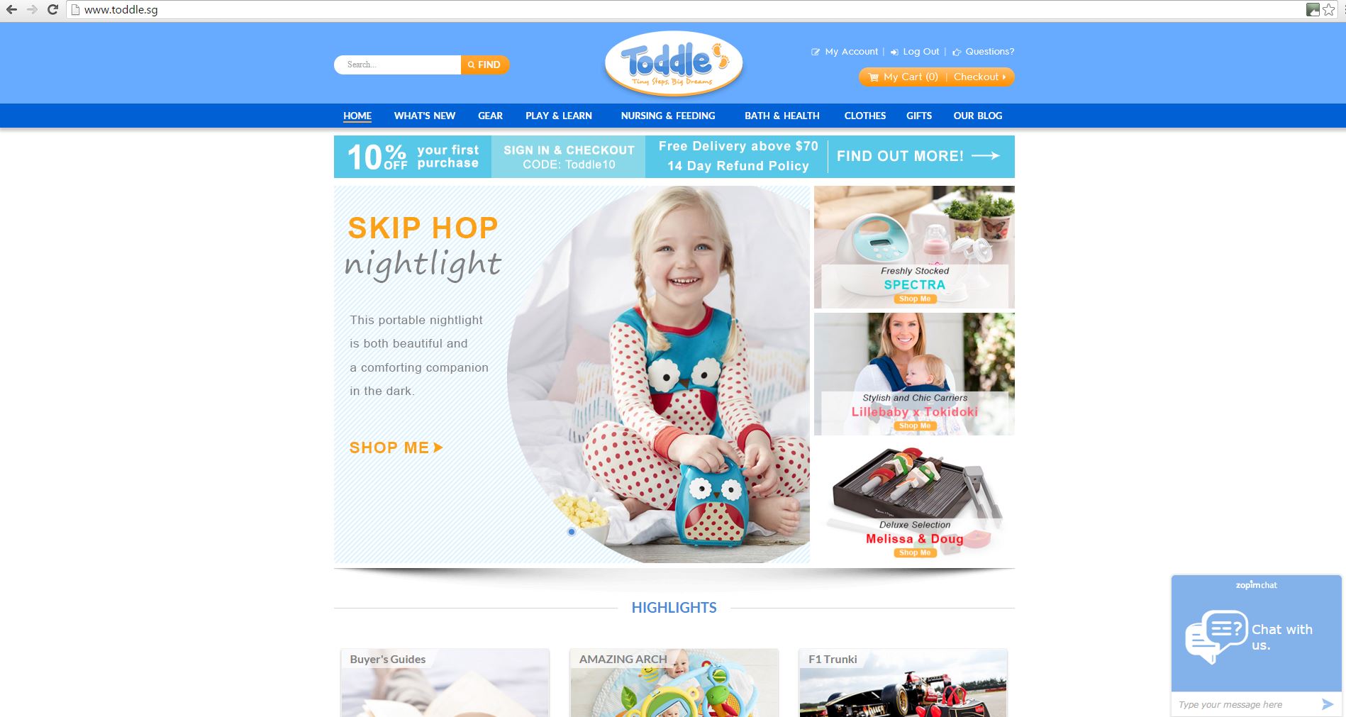 [Review] Shopping with TODDLE - Daprayer