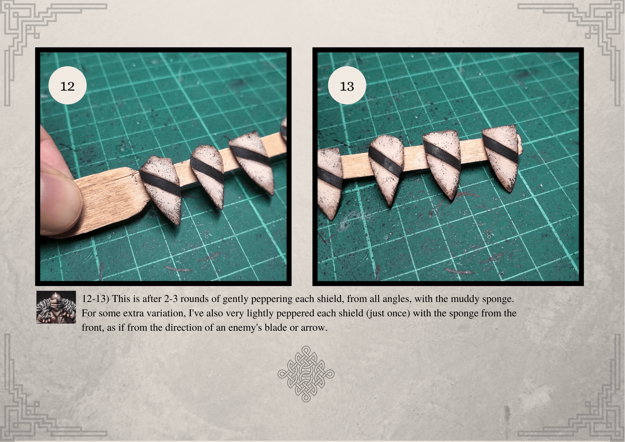 Miniature Painting Weathering Effects Tutorial
