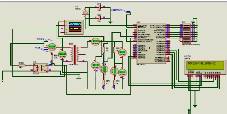 Gsm Based Substation Monitoring And Control System Circuit Diagram