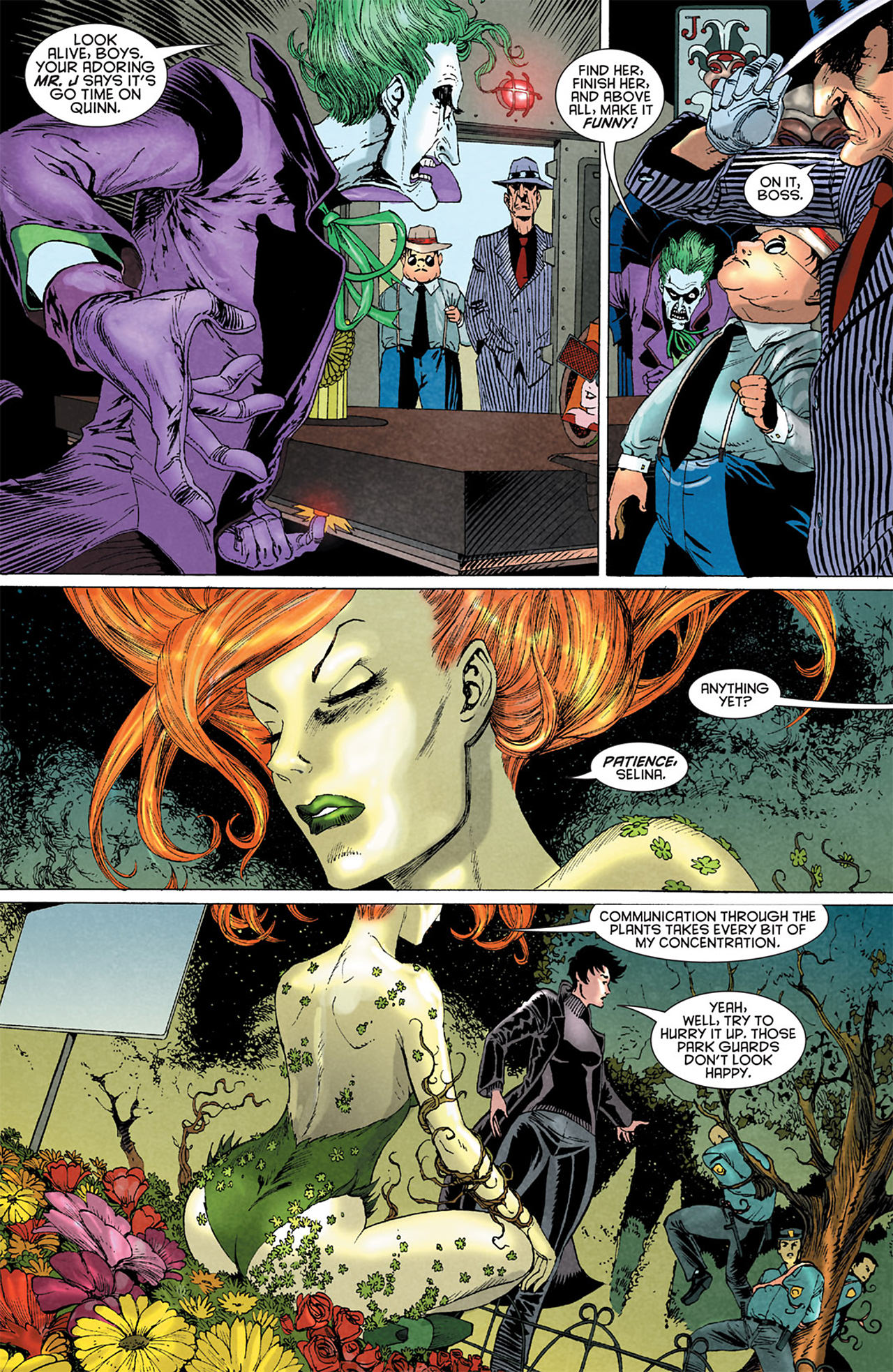 Super Power: Poison Ivy's Control Of Plants And Vines Is The Effect Of ...