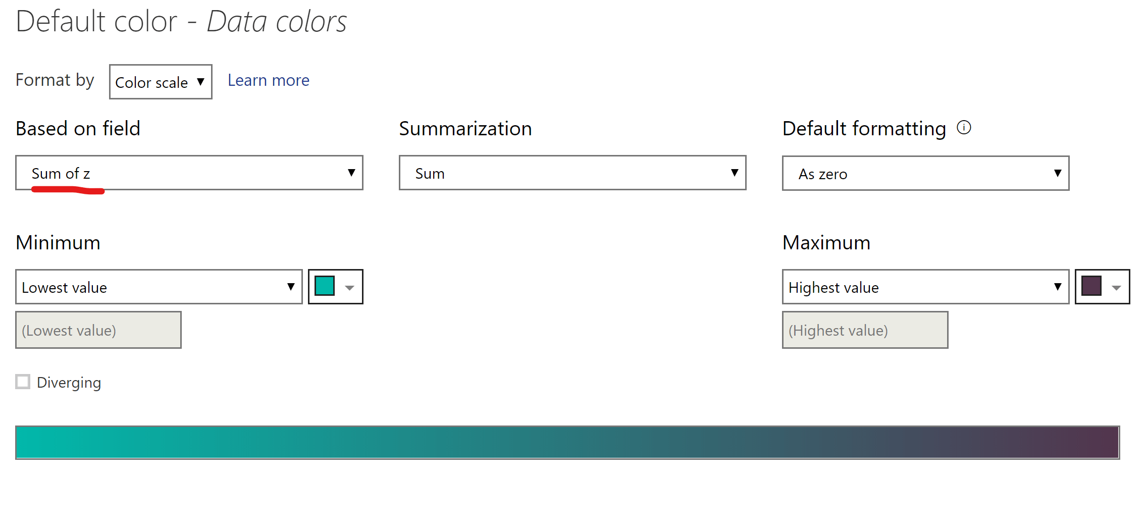Orthographic Conditional Formatting 2 - DataVeld