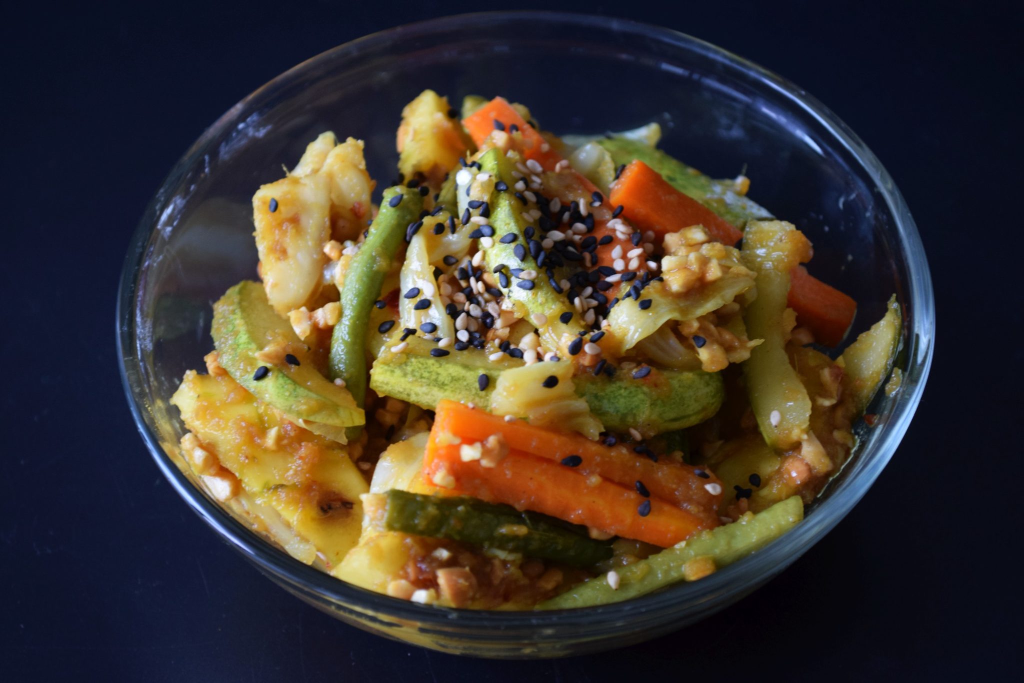 Nyonya Acar (Malaysian Pickled Vegetables) – Davina Da Vegan