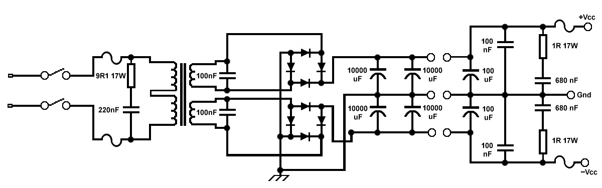 Soft Start Circuit For Transformer
