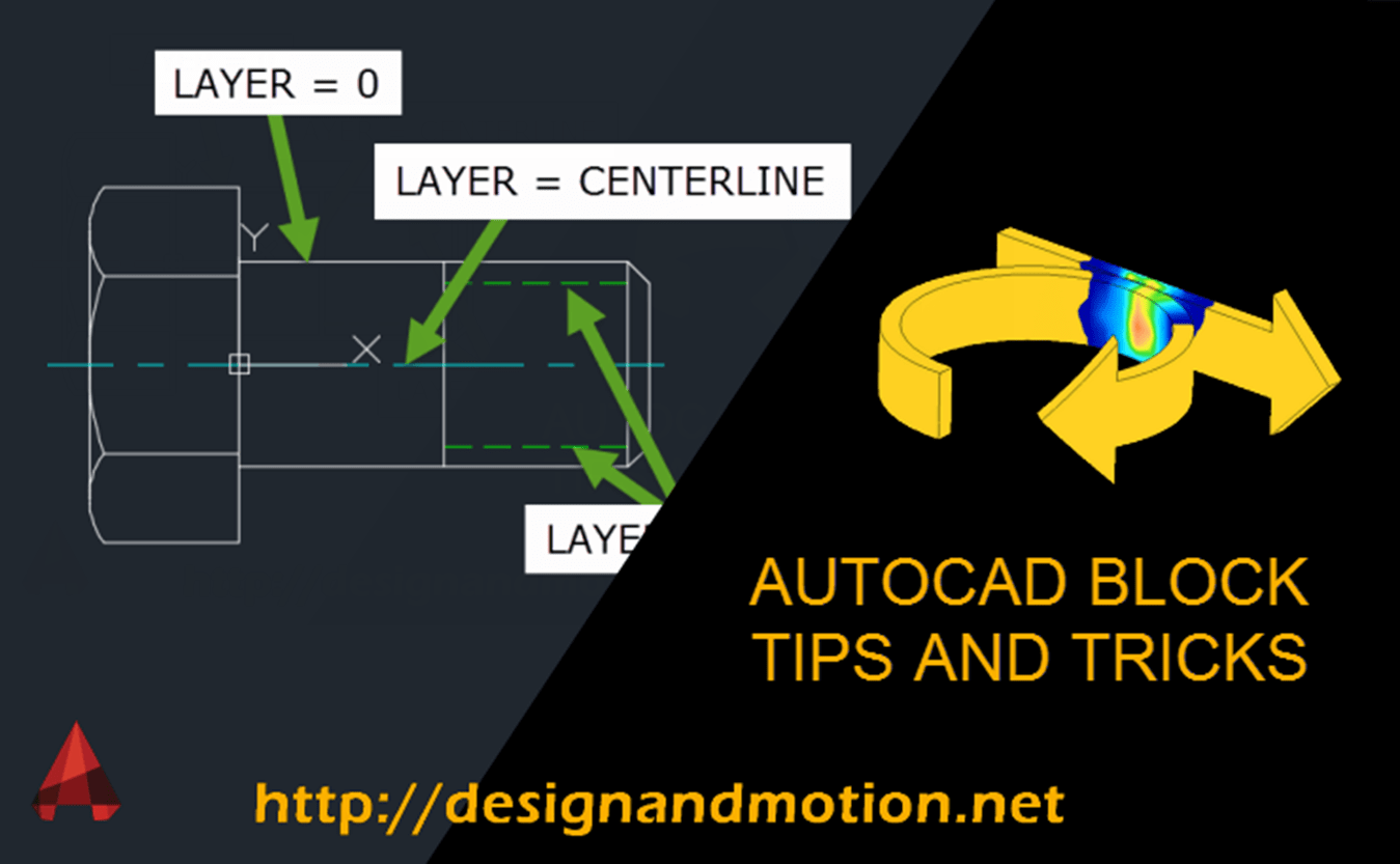 Autocad Block Creation Tips Tricks And Trouble Shooting Design And Motion