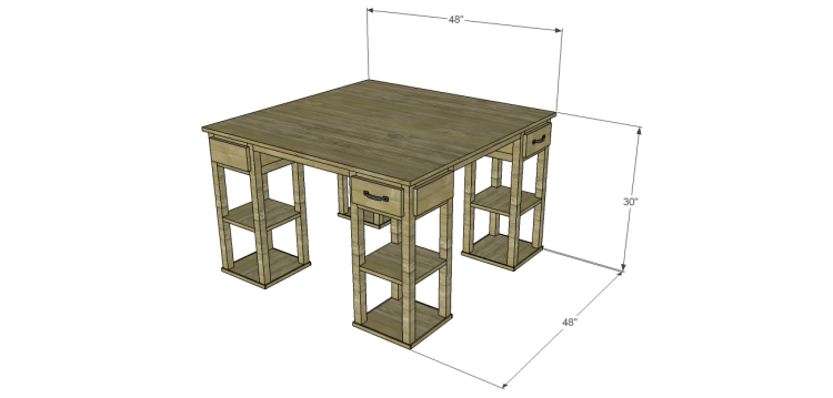 Build a Large Craft Table