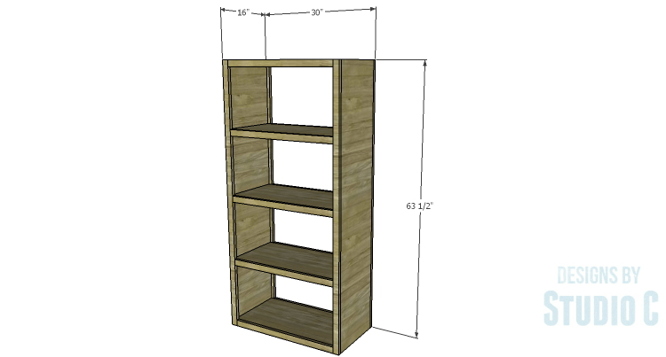 A Simple Bookcase to Build with an Open Design