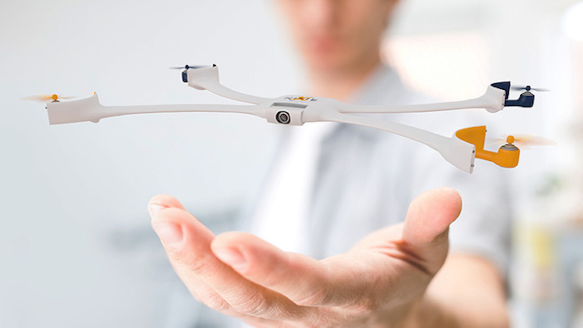 Wearable drone that Unstraps from your Wrist to take photos and then ...