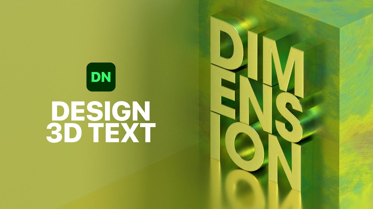 How To Design 3D Text In Adobe Dimension Dezign Ark how-to-design-3d-text-in-adobe-dimension-dezign-ark
