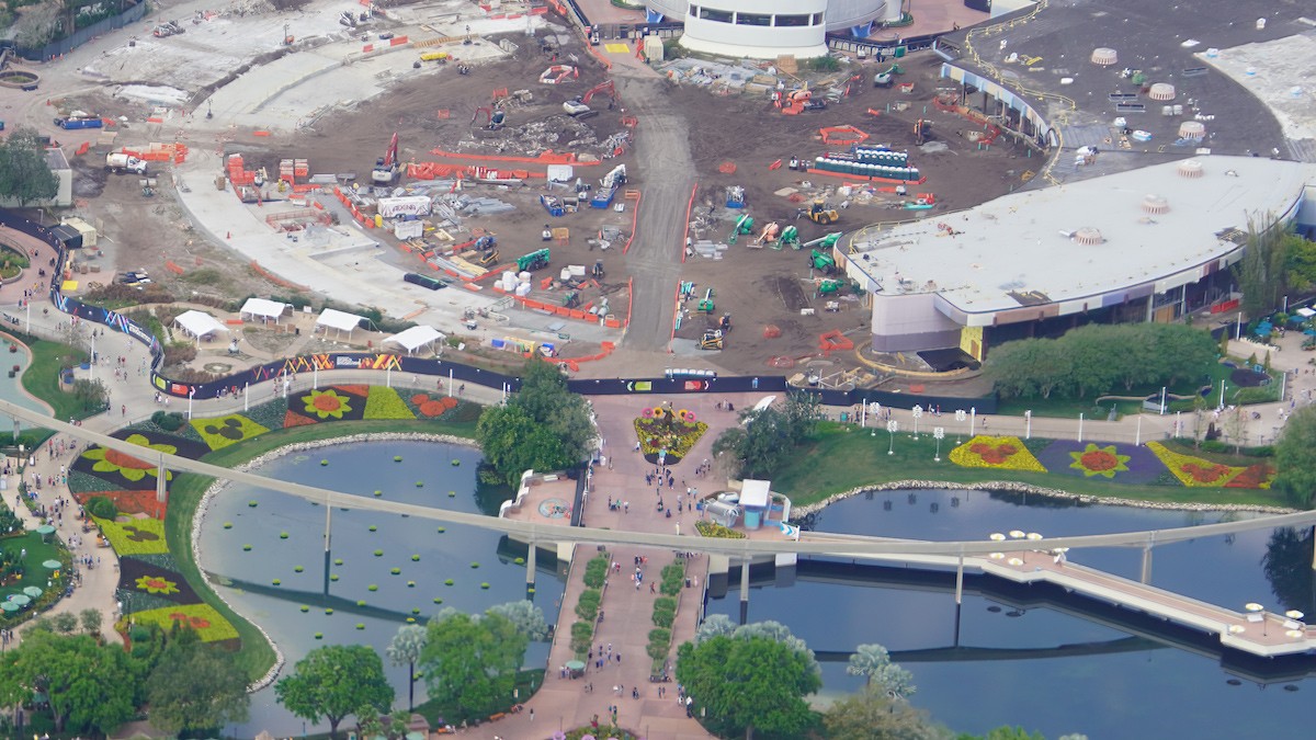 Photos: Innoventions West at Epcot completely torn down