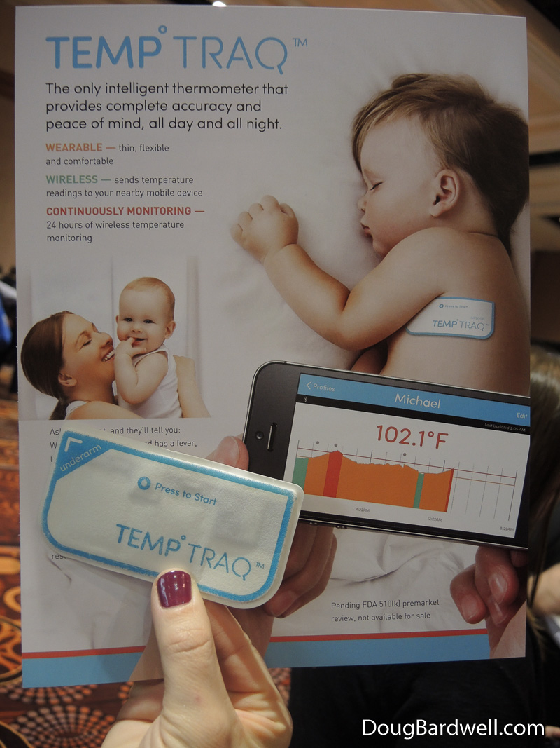 With TempTraq you can measure baby’s temperature constantly | Doug Bardwell