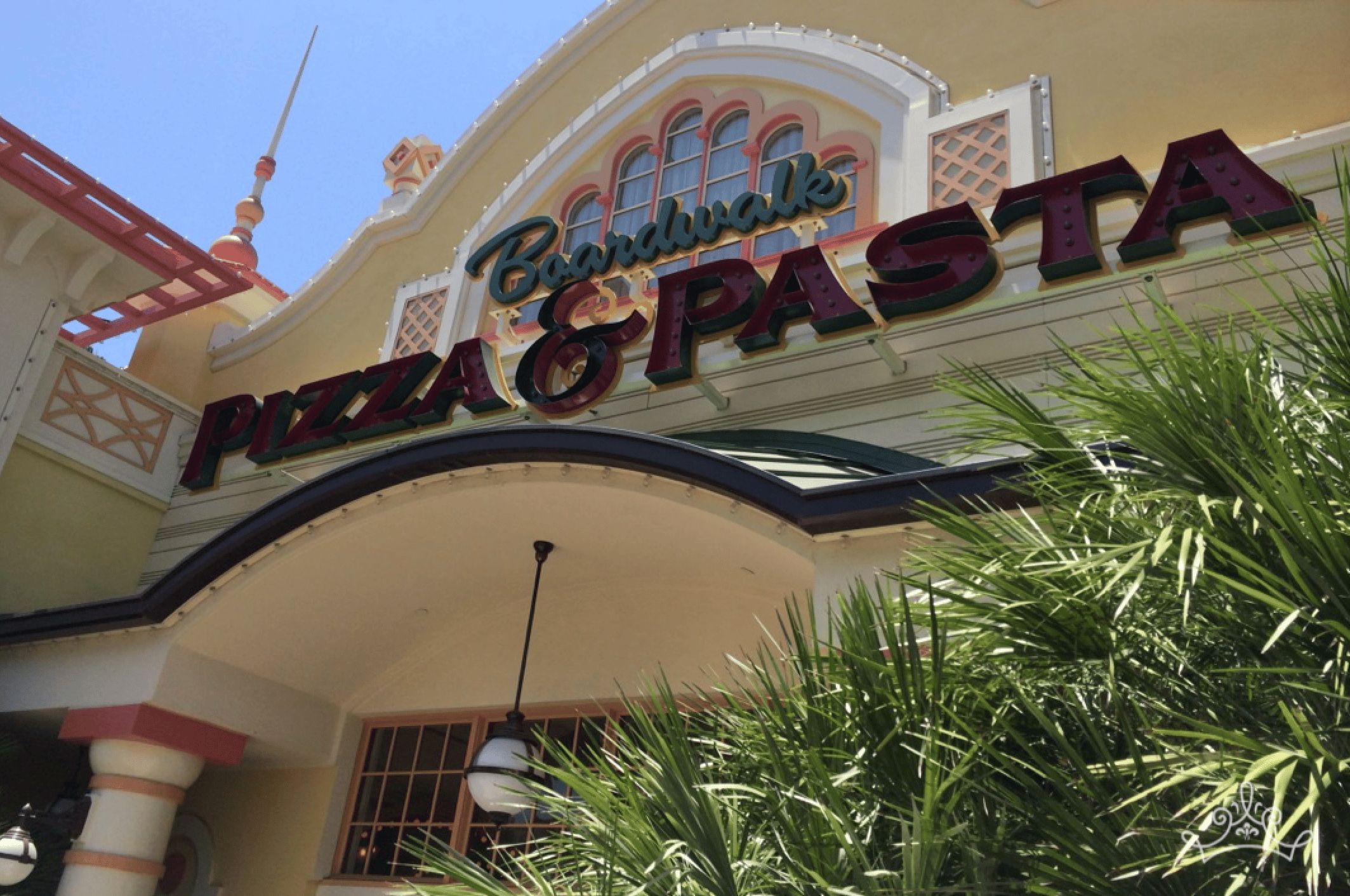 Boardwalk Pizza and Pasta in California Adventure's Paradise Park
