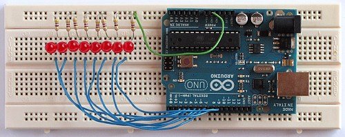 knight rider led circuit diagram - Circuit Diagram