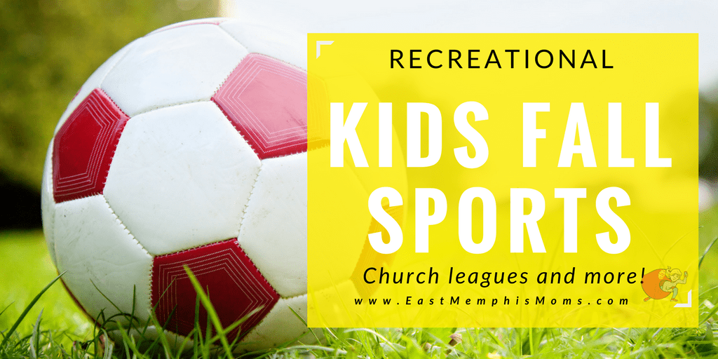 2017 Memphis Kids Fall Soccer and More! Rec and Church Leagues