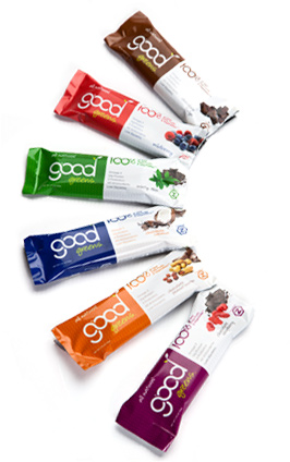 Vegan, Gluten-Free Snacking: Good Greens bars