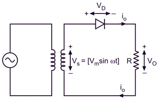 Single Phase Full Converter Circuit Diagram